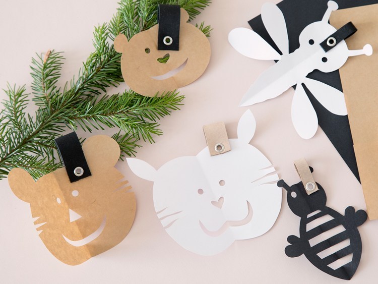 Cut and fold animals | DIY-projects | Søstrene Grene