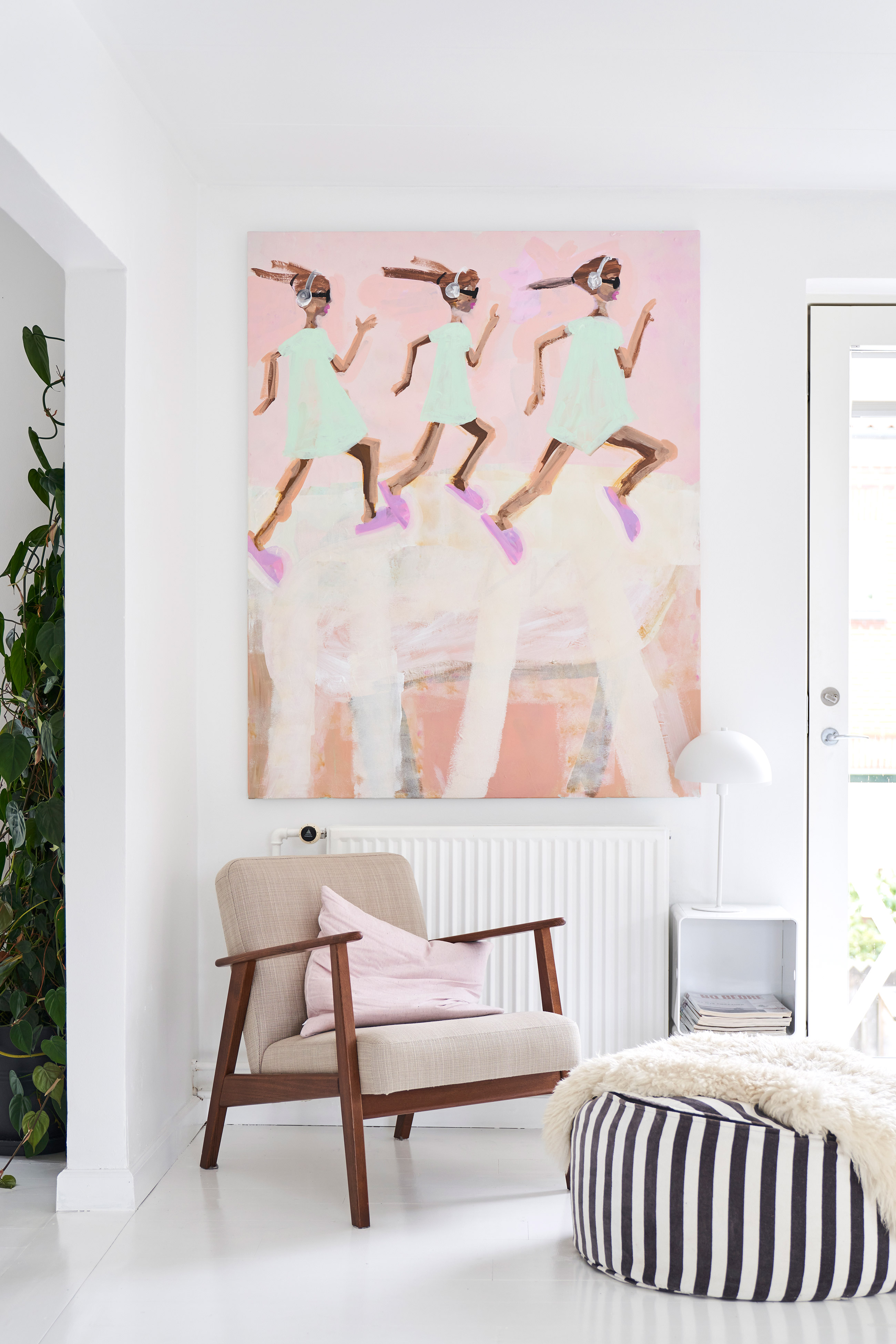 Lotte Louise's kunst maakt van haar huis een thuis | Søstrene Grene