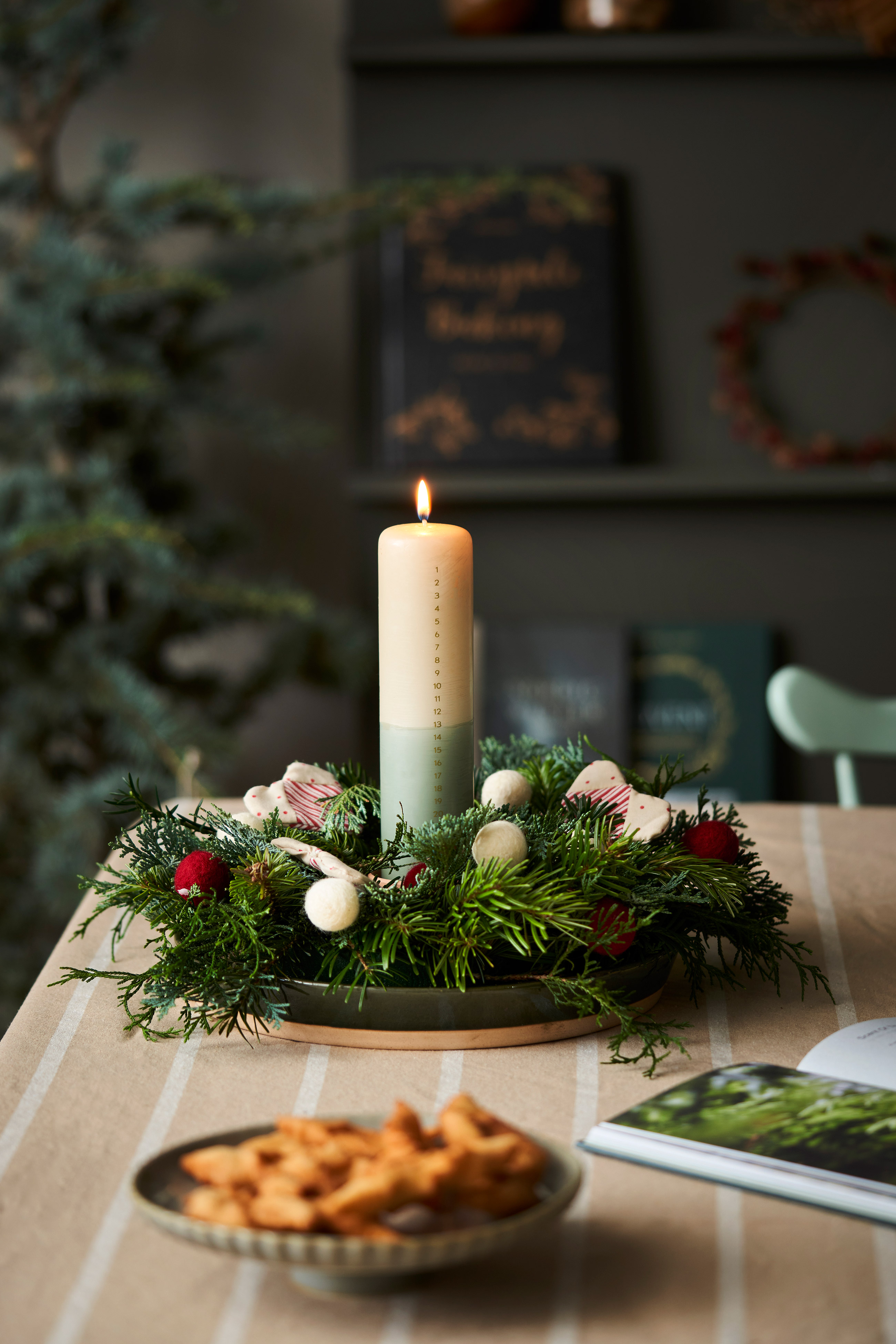 6 enkla juldekorationer med ljus | Søstrene Grene