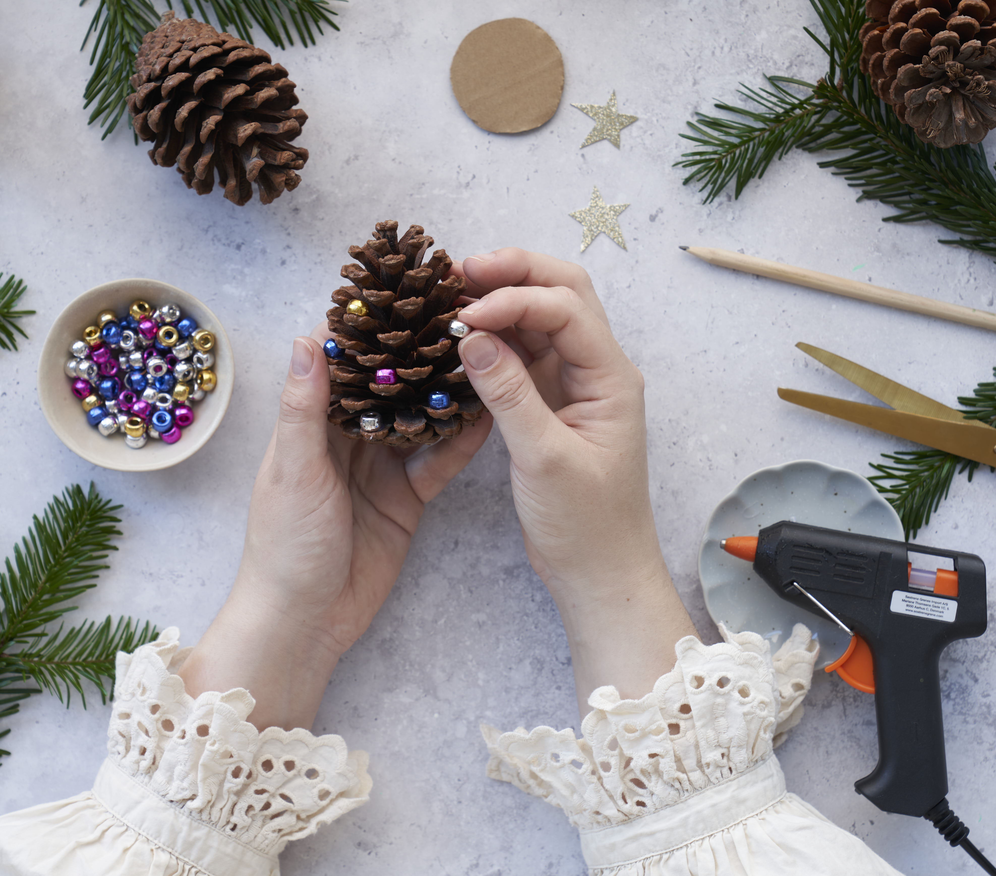 Julgran av grankotte | DIY-projekt | Søstrene Grene