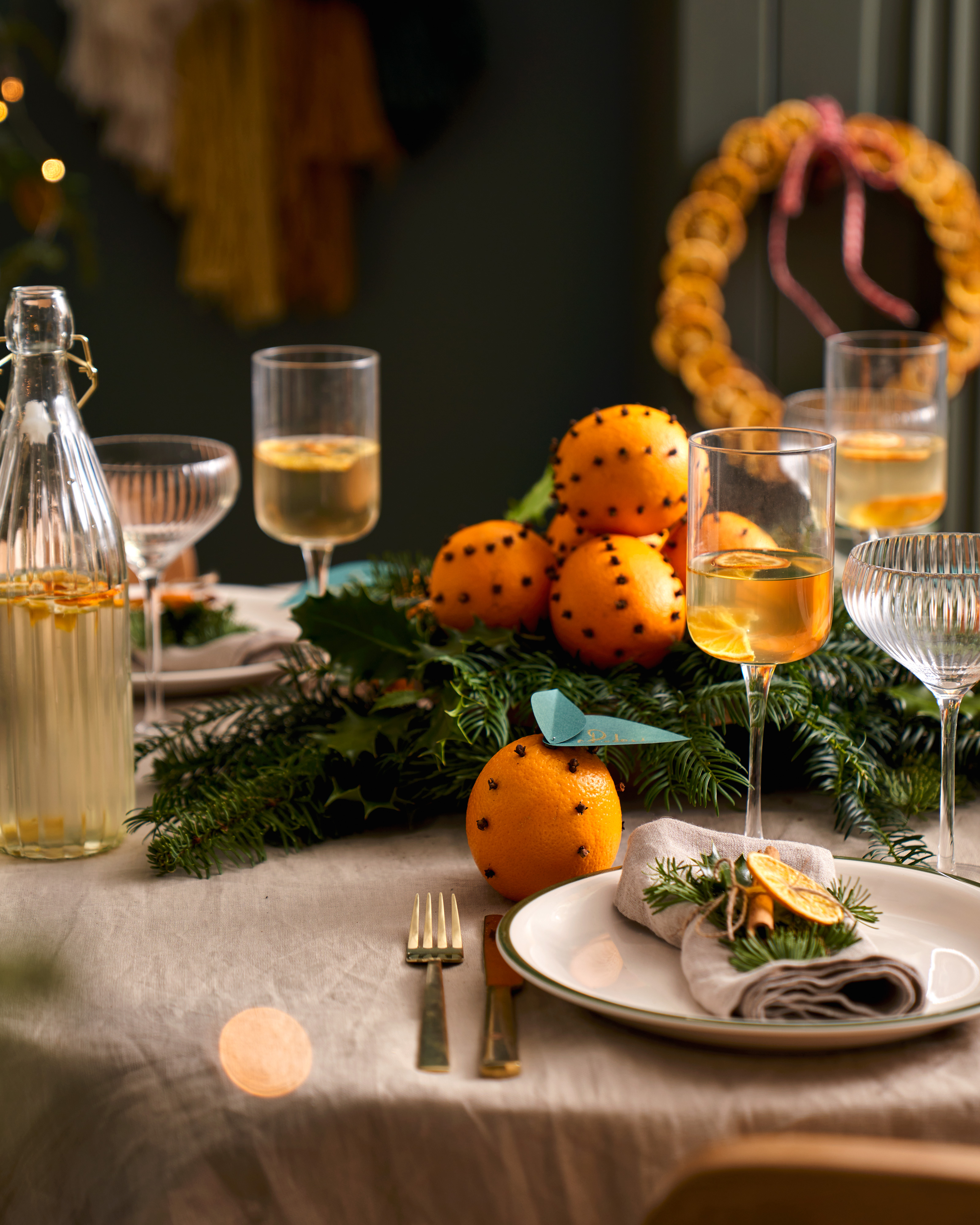 Pynt til jul med appelsiner | Søstrene Grene