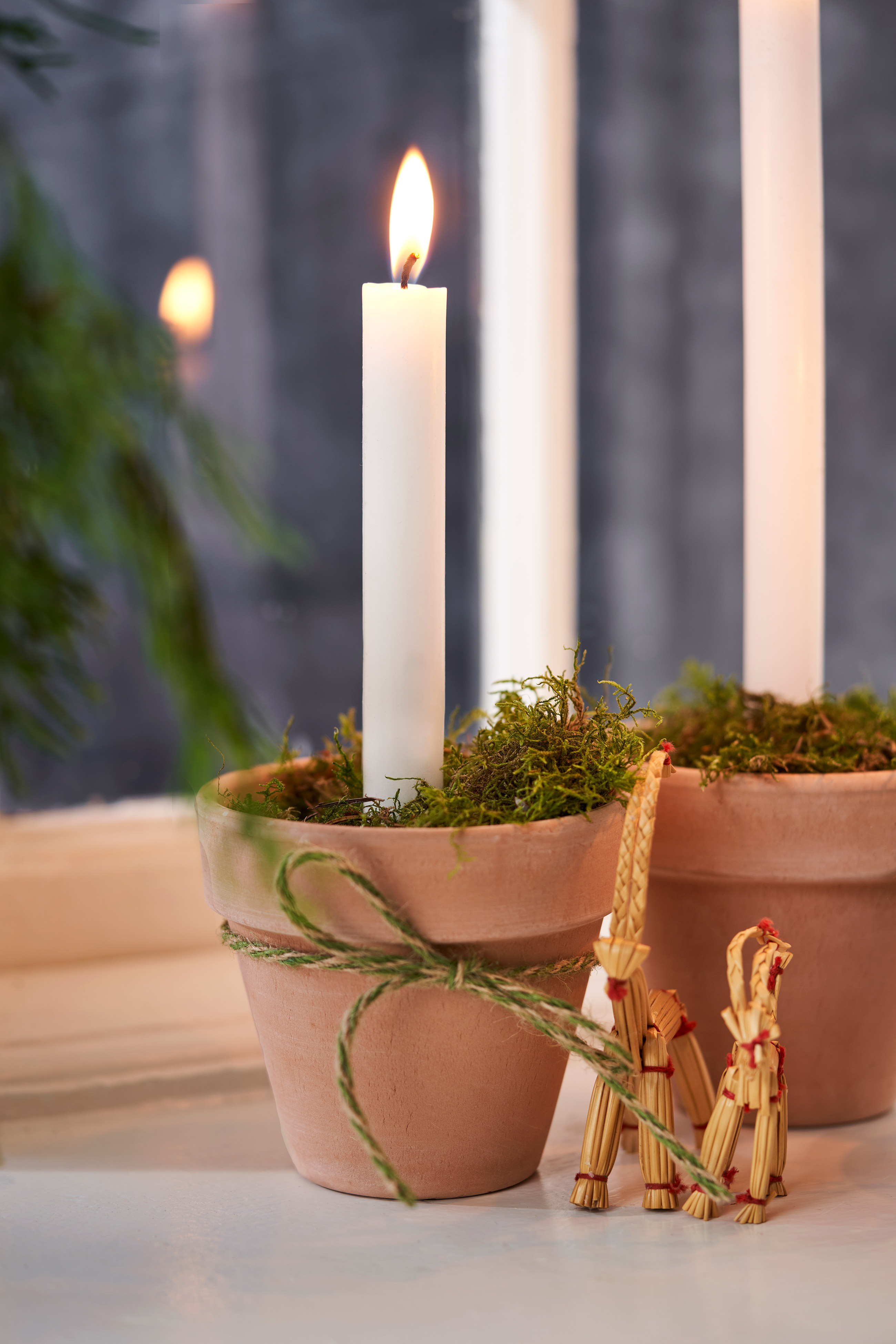 6 nemme juledekorationer med lys | Søstrene Grene