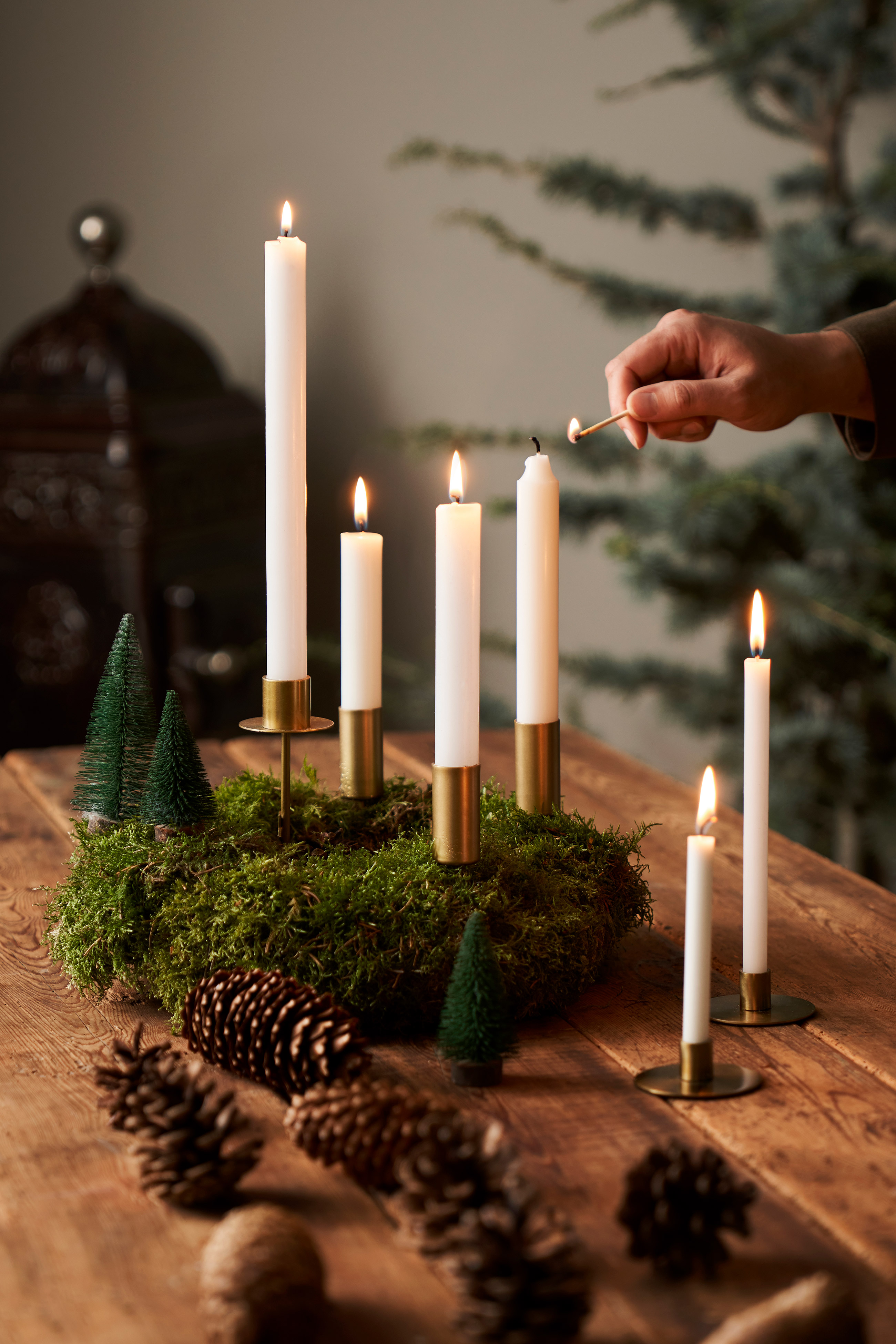 6 nemme juledekorationer med lys | Søstrene Grene