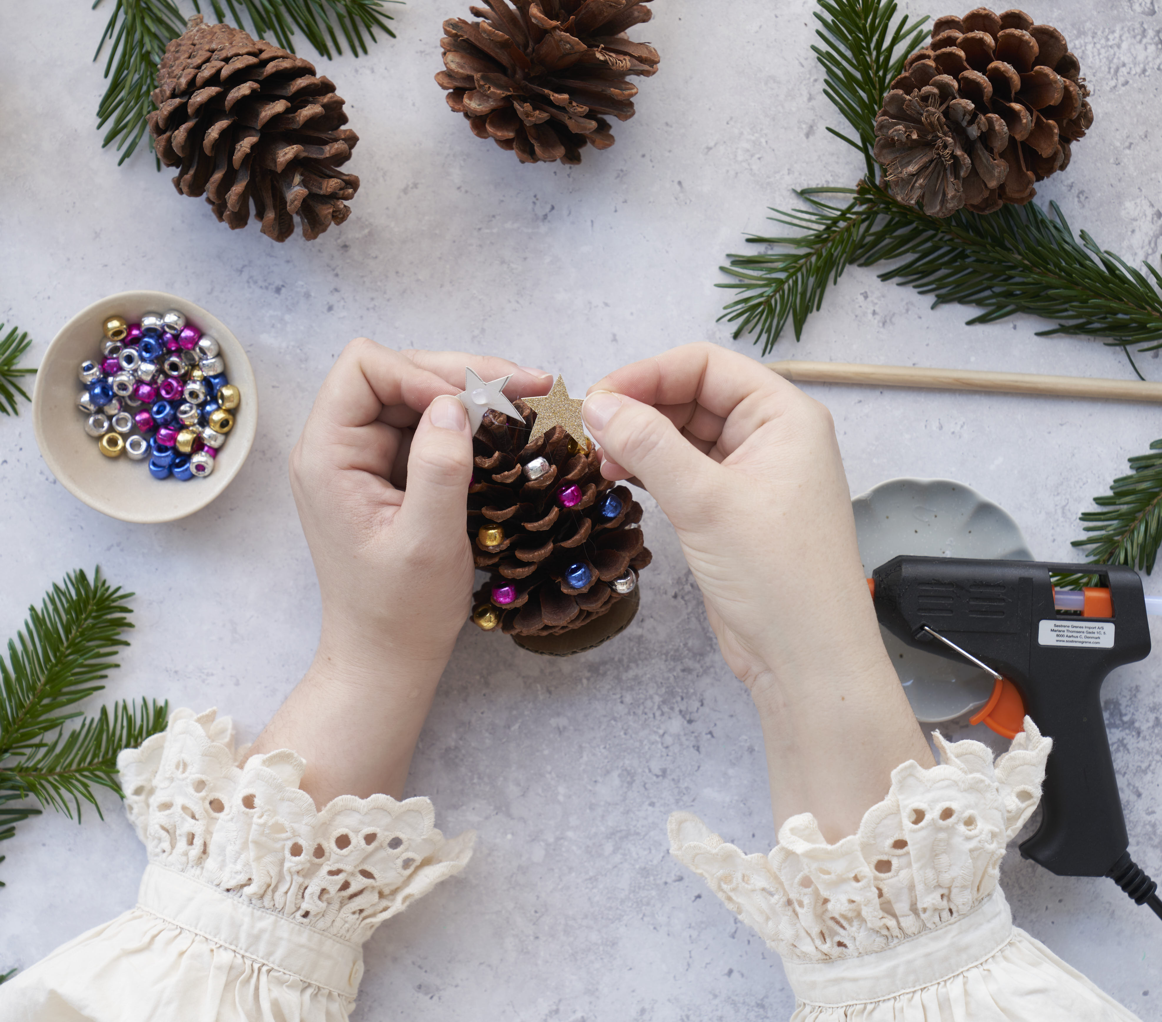 Julgran av grankotte | DIY-projekt | Søstrene Grene