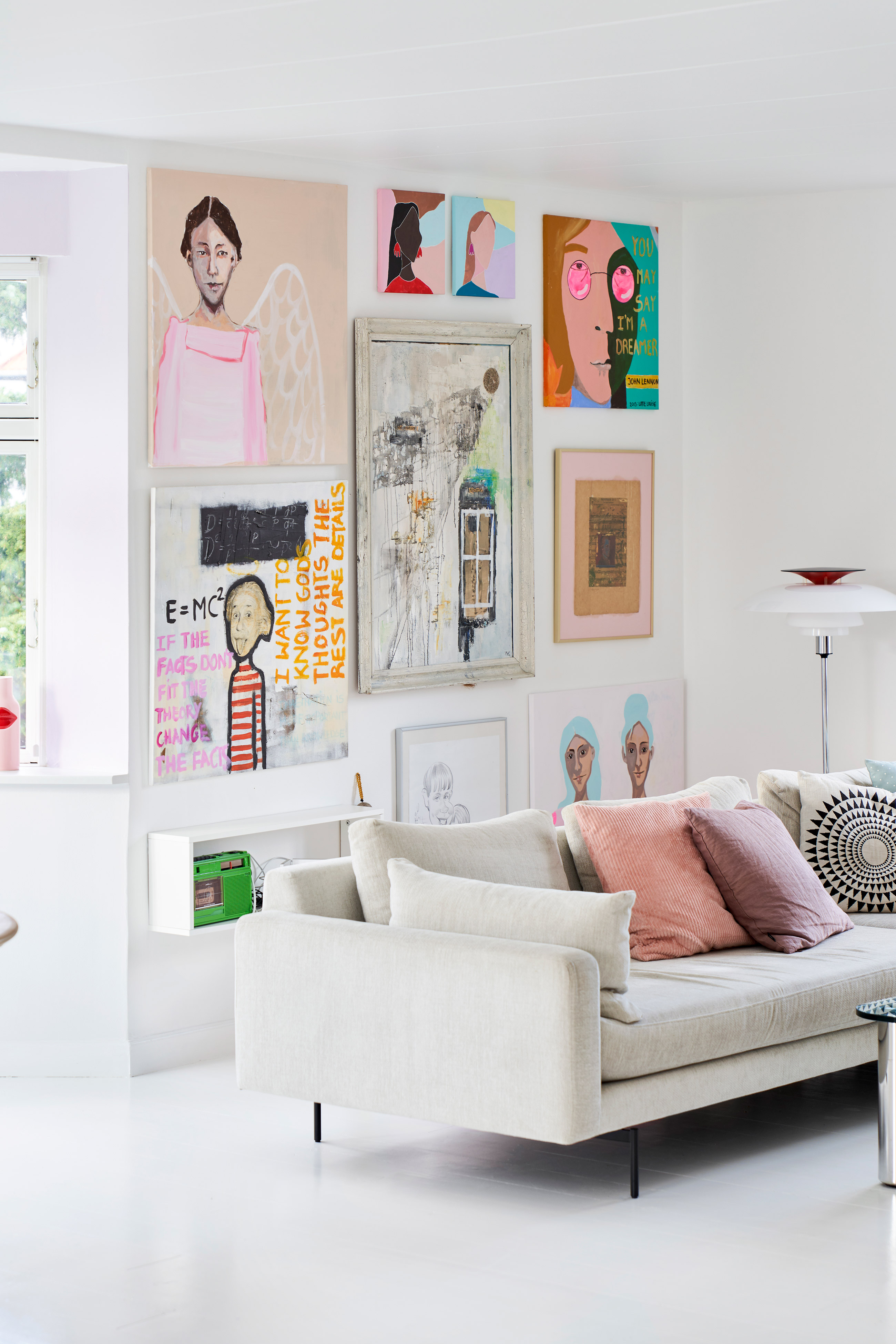 Lotte Louise's kunst maakt van haar huis een thuis | Søstrene Grene